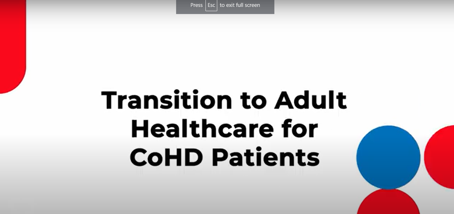 CoHD Explained: transitioning to adult healthcare - HeartKids